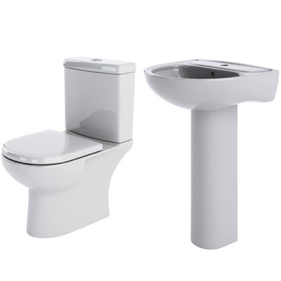 Balterley Ridley Suite: Close-Coupled Toilet with Dual-Flush Cistern ...