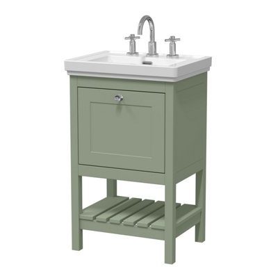 Balterley Rye Traditional Bathroom 1 Soft Close Drawer Floor Standing ...