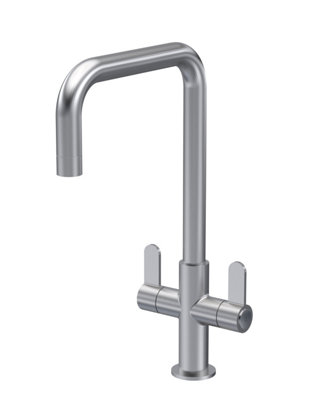 Balterley Warslow Kitchen Mono Mixer Tap with Dual Lever Handles ...