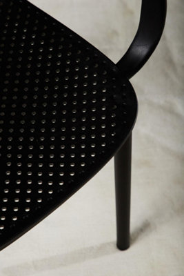 Baltimore Dining Chair , Black