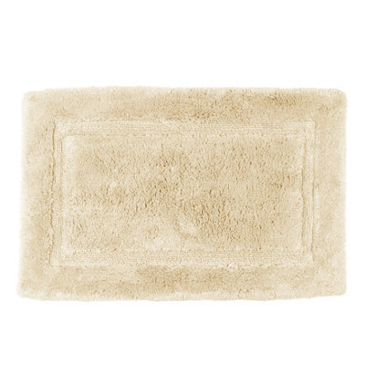 Bamboo Cotton Non-Slip Bath Mat - Sand