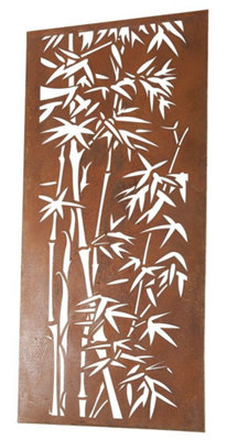 Bamboo Decorative Screen Wall Art 1.8m Tall