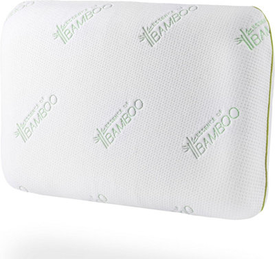 Bamboo Memory Laytech Foam Pillow for Side, Stomach and Back Sleepers ...