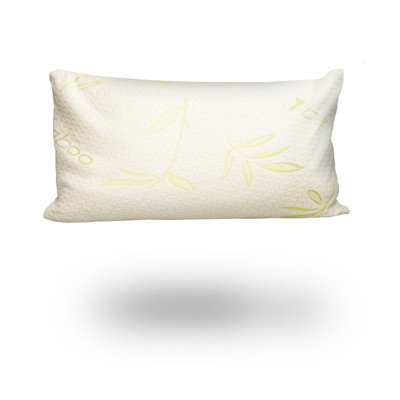 Bamboo Organic Memory Foam Pillow | DIY at B&Q
