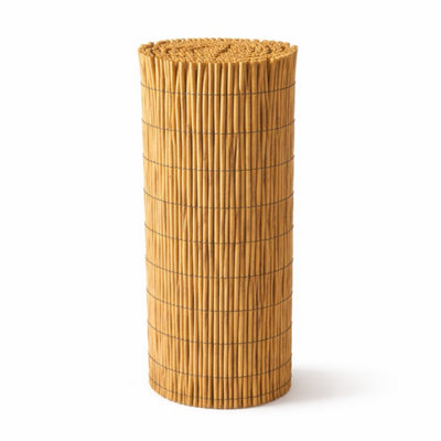 BAMBOO REED FENCE ROLL 2M X 5M NATURAL GARDEN SCREENING FENCE FOR ...