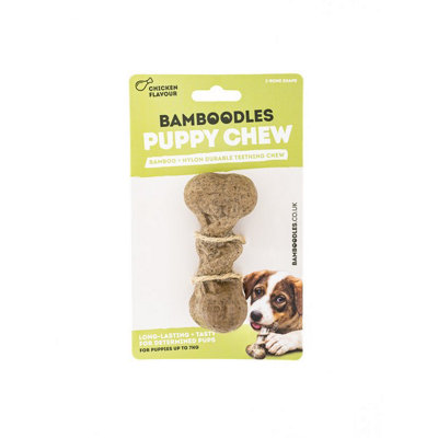 BAMBOODLES FLAVOURED CHEW TOYS FOR PUPPY DOGS