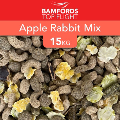 BAMFORDS APPLE RABBIT FOOD MIX 15KG