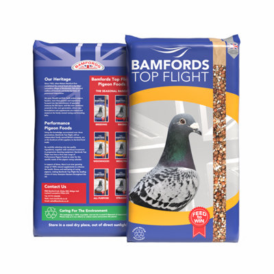 Bamfords Top Flight 'Basic Moulting' Racing Pigeon Food 20kg
