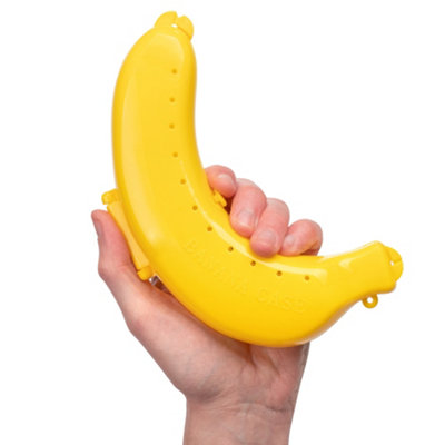 Banana Protector Case Holder Snack Fruit Lunch Box for Work, Travel, School