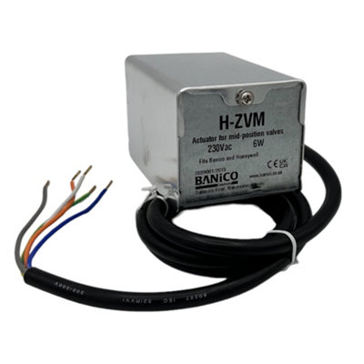 Banico H-ZVM 3 Port 22mm or 28mm Motorised Zone Valve Head Can Replace ...