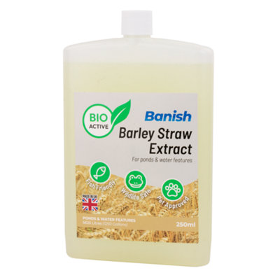 Banish BioActive Barley Straw Extract Pond Water Treatment 250ml ...