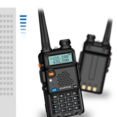 BAOFENG UV-5R III Tri-Band Walkie Talkie Long Range FM Two Way Radio ...
