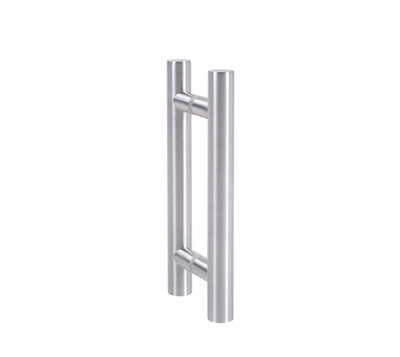 Bar handle diameter 32 mm, stainless steel V2A brushed, L-450 mm, C-C ...
