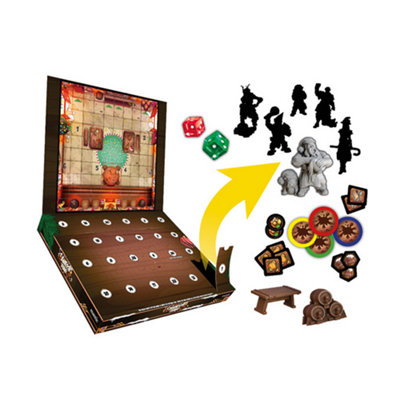 BAR ROOM BRAWL THE FESTIVE ADVENT CALENDAR GAME - BRAND NEW AND SEALED