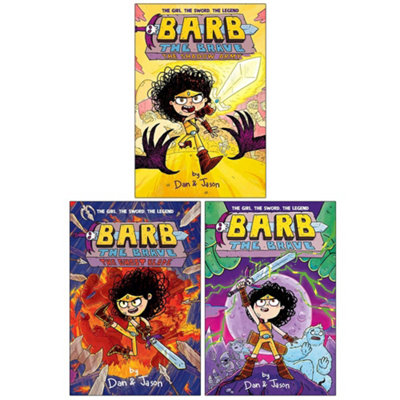 Barb the Brave Series 3 Books Collection Set By Dan Abdo, Jason ...