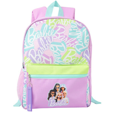 Barbie Backpack Set (Pack Of 4) Purple (One Size)