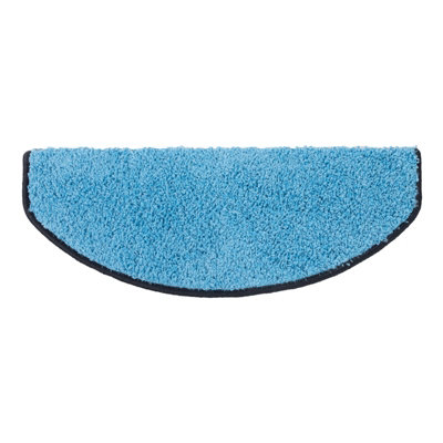 Barcelona Self Adhesive Edged Soft Shaggy Stair Tread Mat for Indoor ...
