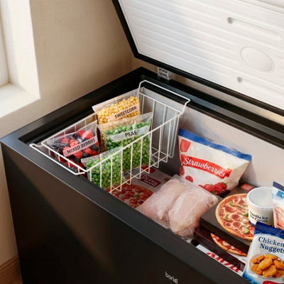 Baridi 299L Freestanding Chest Freezer with Adjustable Thermostat ...