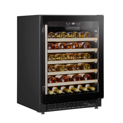 BARIDI 54 BOTTLE WINE CELLAR FRIDGE WITH DIGITAL TOUCH SCREEN CONTROLS ...