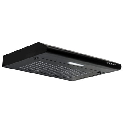 Baridi 60cm Visor Cooker Hood Kitchen Extractor Fan for Undercabinets ...