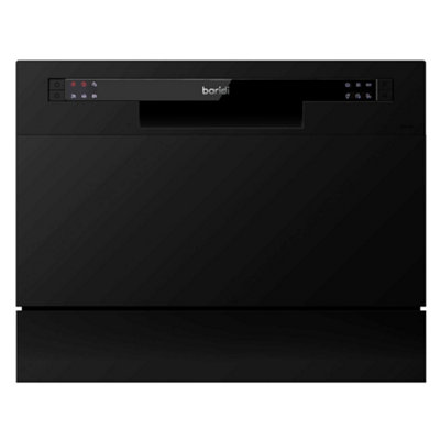 Baridi Compact Tabletop Dishwasher 6 Place Settings, 6 Programmes ...