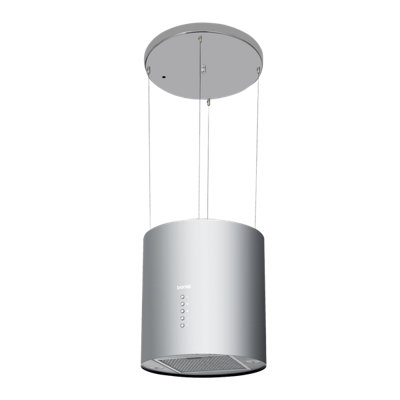 Baridi Island Cooker Hood Pendant Style 35cm 3 Speed Stainless Steel DH220