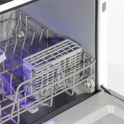 Baridi Mini Portable Tabletop 5L Dishwasher with 2-4 Place Settings, 5 ...