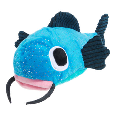 Bark Catfish Claude Plush Dog Toy