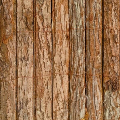 Bark Screening Rolls Natural Fencing 3.0m x 2.0m | DIY at B&Q