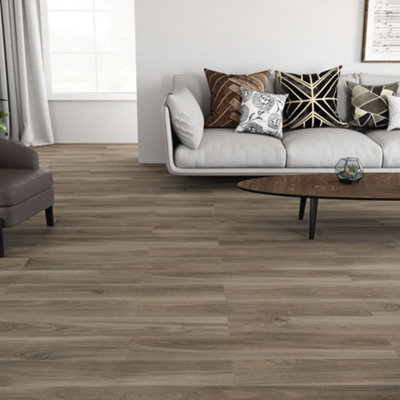 Barkley Wood Effect Porcelain Tile 20 x 114cm / Camel | DIY at B&Q