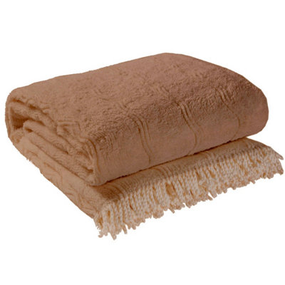 Barley Candlewick Bedspread - Soft & Lightweight 100% Cotton Bedding ...