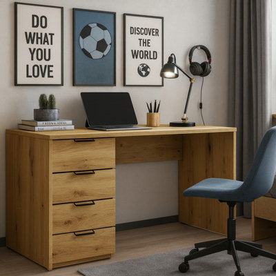 BAROLD 120 Desk Elegant and Functional Perfect for Work or Study ...