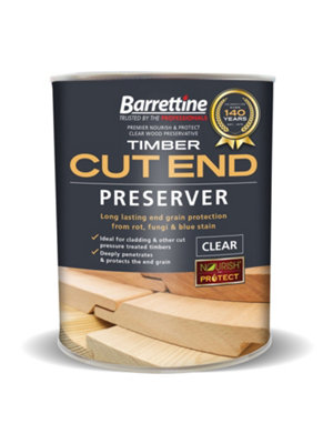 Barretine Timber Cut End Preserver Clear - 1L