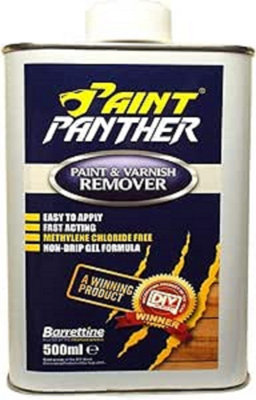 Barrettine Paint Panther Paint & Varnish Remover 500ml