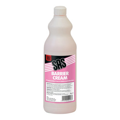 Barrier Cream 1 Ltr Bottles SAS500 Pack of 4 SAS