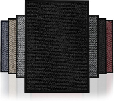 Barrier Mat - 60 x 80 cm - Black - Durable Protective Ground Cover