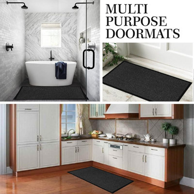 Barrier Mat - 90 x 150 cm - Black - Durable Protective Ground Cover