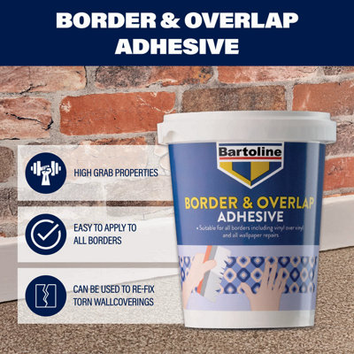 Bartoline Border & Overlap Adhesive High Grap Vinyl Border Wallpaper ...