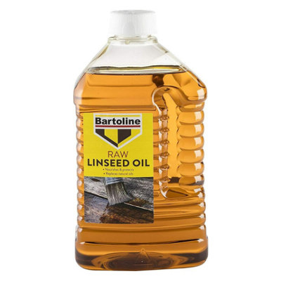 Bartoline Raw Linseed Oil 2 Litre - Nourishes and Protects | DIY at B&Q
