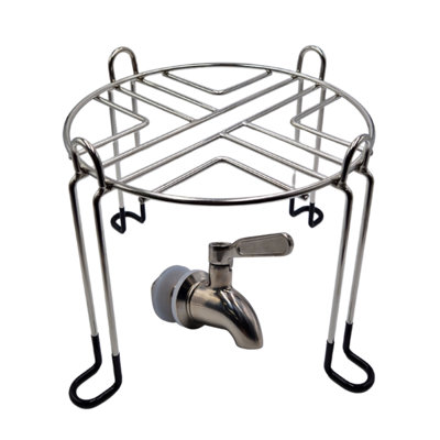 Base Stand and Stainless Steel Tap for Gravity Systems - 12L