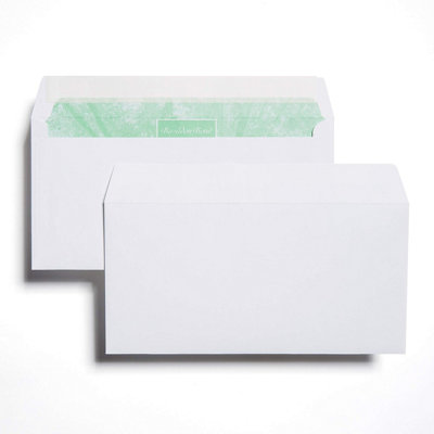 Basildon Bond DL Recycled White 120gsm Peel & Seal Wallet, Box 500 ...