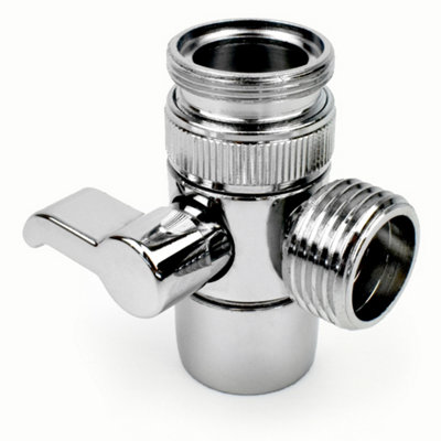 Basin Tap Diverter Valve with Shut Off Control G1/2 Connection ...