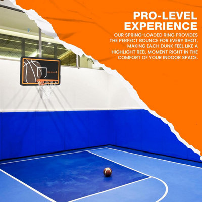 Basketball Backboard and Flex Ring - Bee-Ball ZY-020 - Wall Mount ...