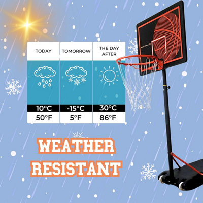 Basketball Hoop & Stand - BB-05 by Bee-Ball - Adjustable Children's ...