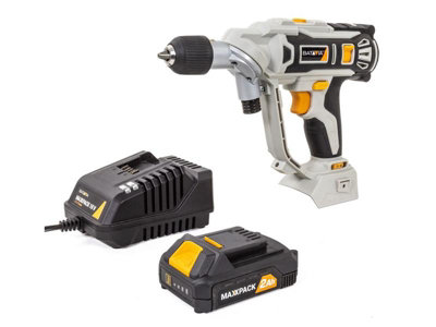 Batavia 7064360 MAXXPACK Twin Drill & Screwdriver 18V 1x 2.0Ah Li-ion ...
