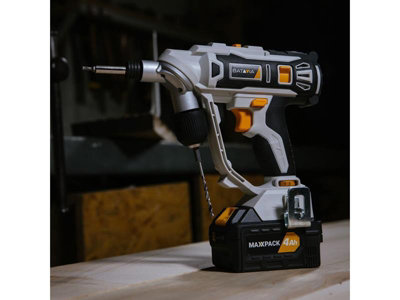 Batavia 7064360 MAXXPACK Twin Drill & Screwdriver 18V 1x 2.0Ah Li-ion ...