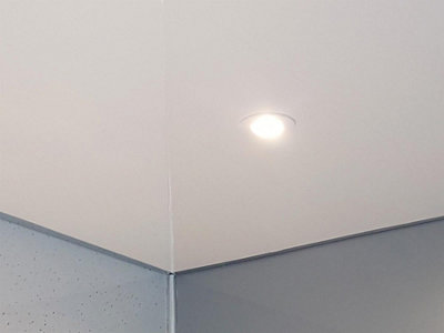 Bathroom Ceiling Cladding Panels White Gloss PVC 250x4000mm Pack of 4 - 4m2