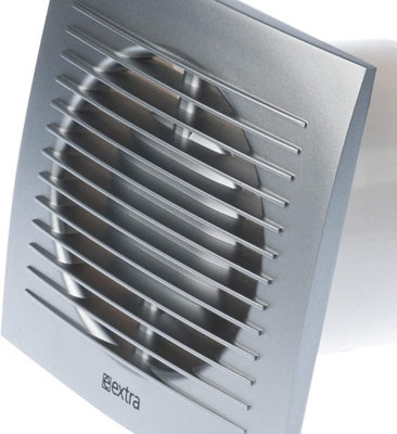 BATHROOM EXTRACTOR FAN 100MM / STYLISH KITCHEN VENTILATOR DUCT AIR VENT ...