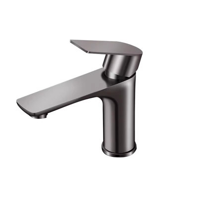 BATHROOM FAUCETS FOR SINK LAVATORY FAUCET 304 STAINLESS STEEL SINGLE ...