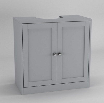 Bathroom Modern Under Sink Vanity Unit Toilet Roll Toiletries ...